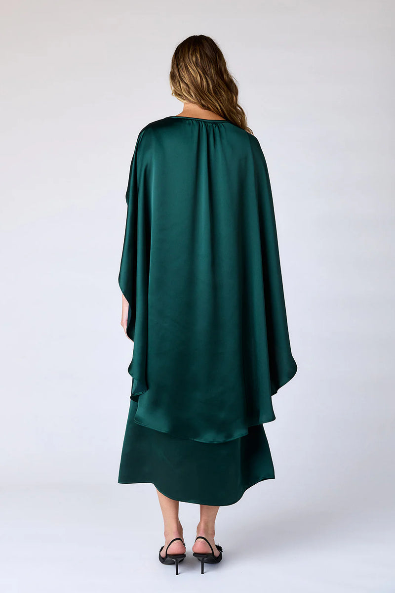 Corinth Cape Dress (Balsam) – Only Options Valdosta