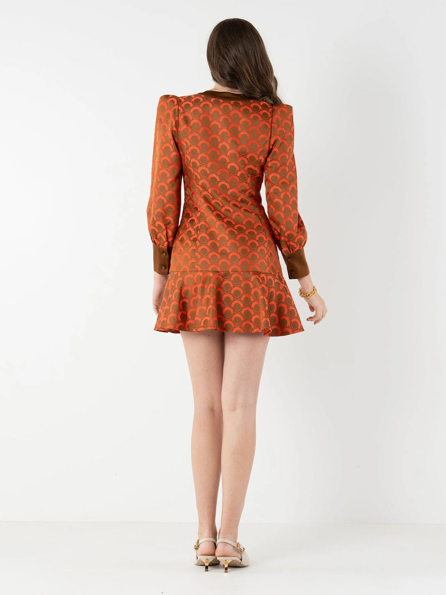 Jenny Dress (Tangerine Mod) – Only Options Valdosta