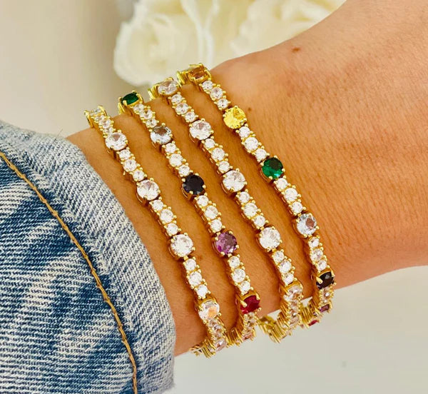 Magic Tennis Bracelet (Rainbow) – Only Options Valdosta